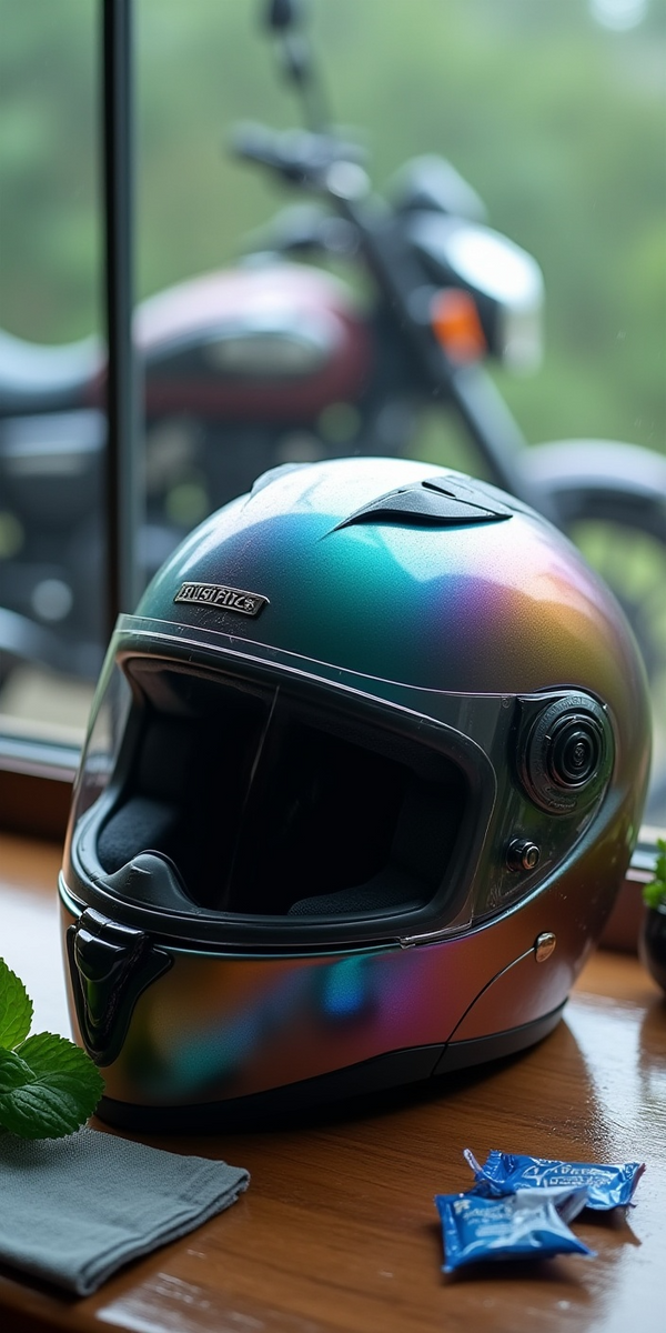7 Steps to Keep Your Helmet Fresh and Odour-Free During the Rainy Seas
