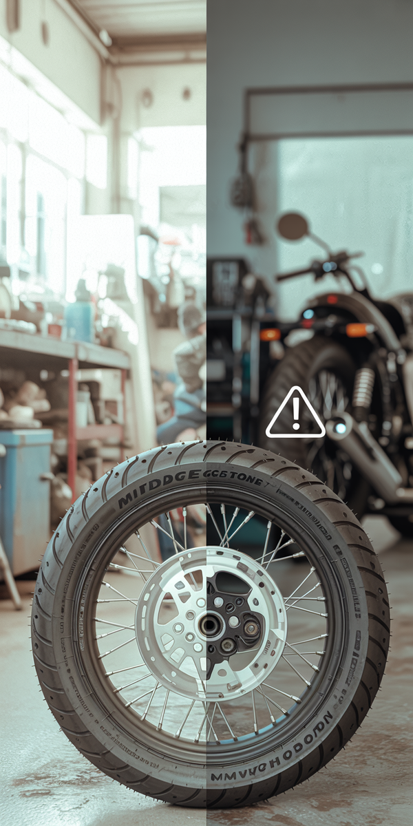 How to Identify Fake Motorcycle Tyres in India?