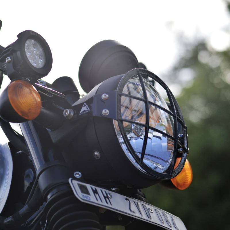 RE HUNTER HEADLIGHT GRILL – ReiseMoto