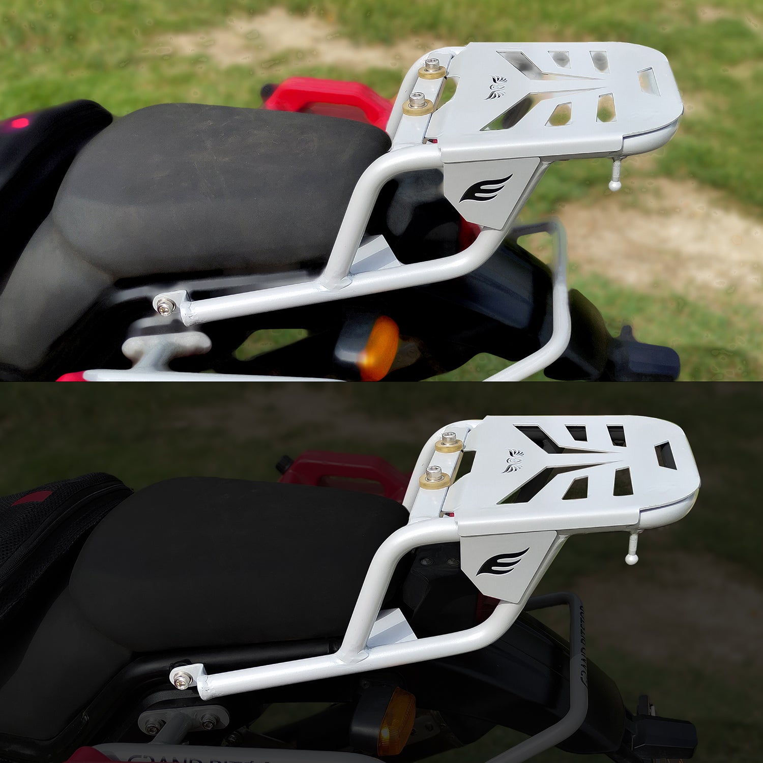 Himalayan Top Rack Extended with Plate – ReiseMoto