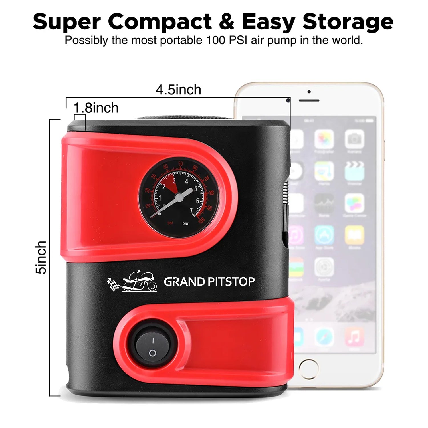 Tire Inflator Machine Dual Port for Car and Bike – ReiseMoto