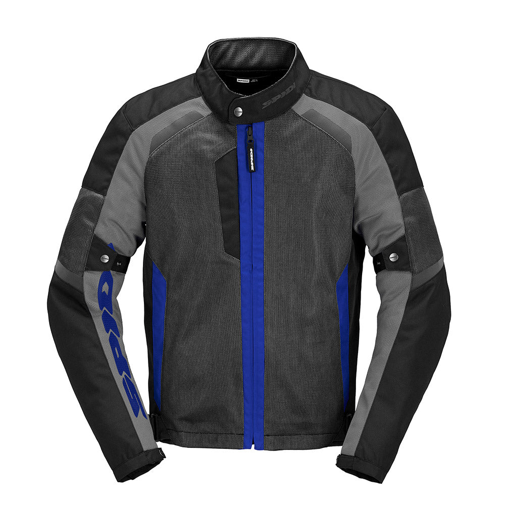 Spidi Tek-Net Black/Blue/Red Mesh Jacket for Summer Rides
